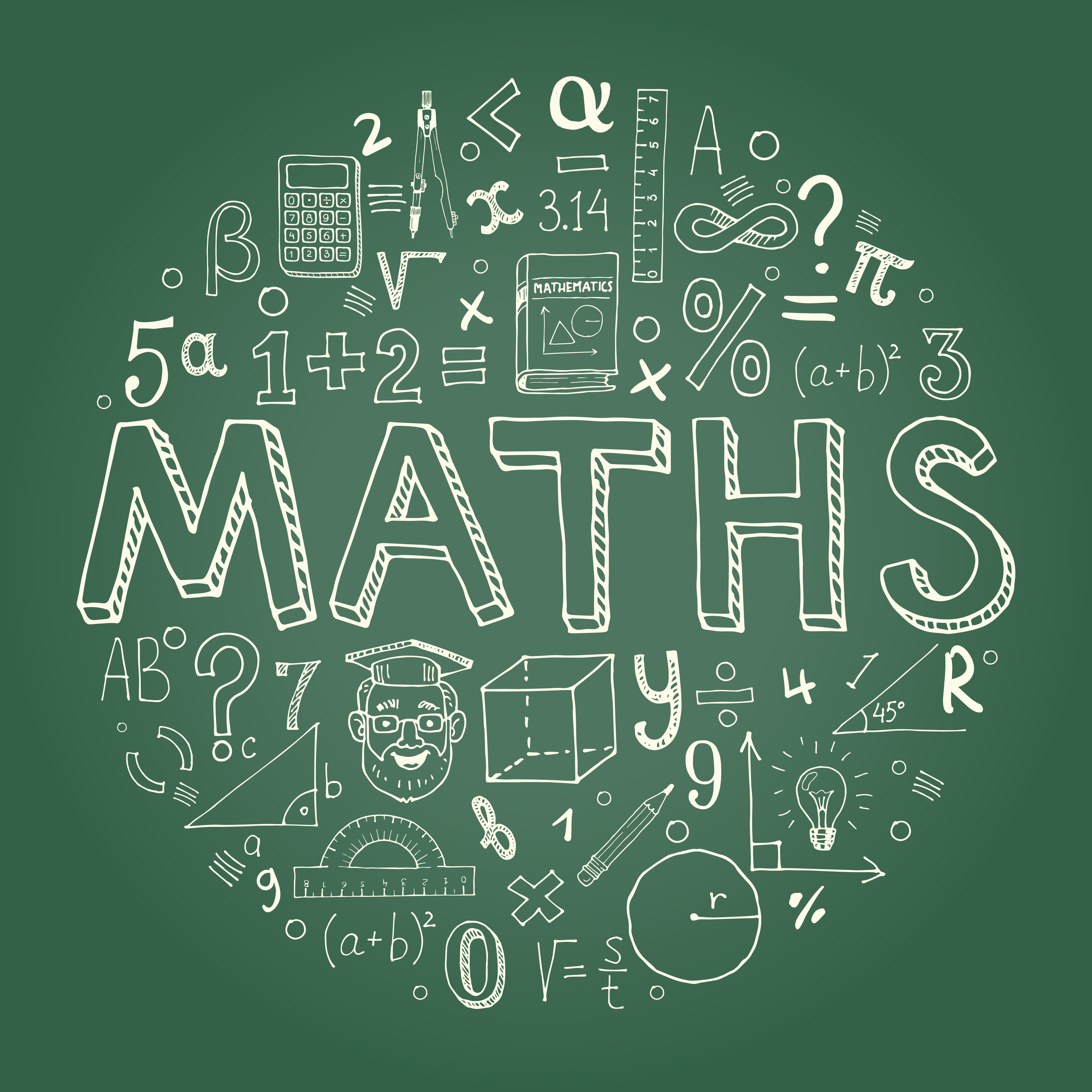 Word Art Math Word Design