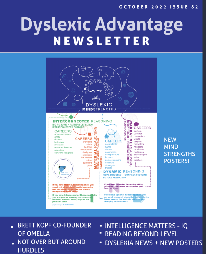 October 2022 Newsletter - Dyslexia | Dyslexic Advantage