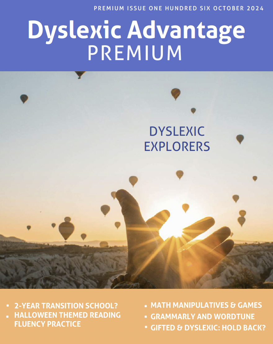 OCTOBER 2024 Premium - Dyslexia | Dyslexic Advantage