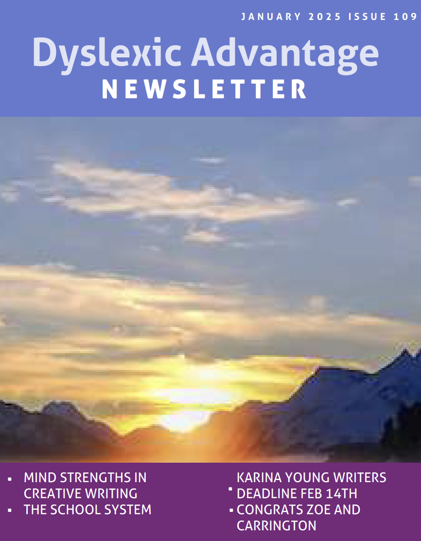 January 2025 Newsletter - Dyslexia | Dyslexic Advantage