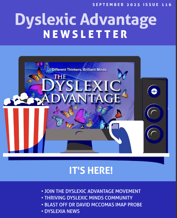 September 2025 Newsletter - Dyslexia | Dyslexic Advantage
