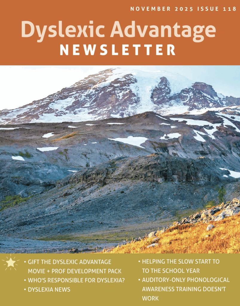 November 2025 Newsletter - Dyslexia | Dyslexic Advantage