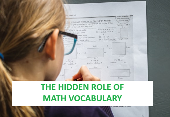 When Math Word Problems Go Wrong: The Hidden Role of Math Vocabulary ...